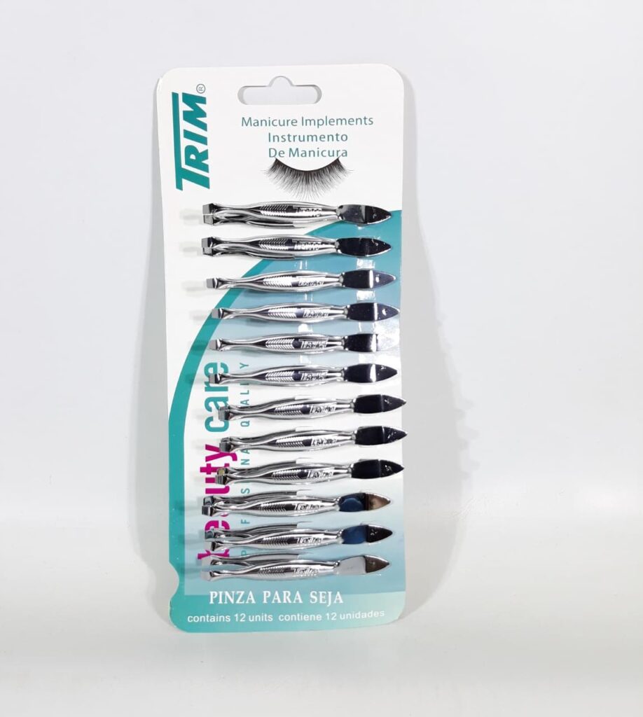 PINZA PARA CEJAS X12 UNIDADES - oncealpormayor