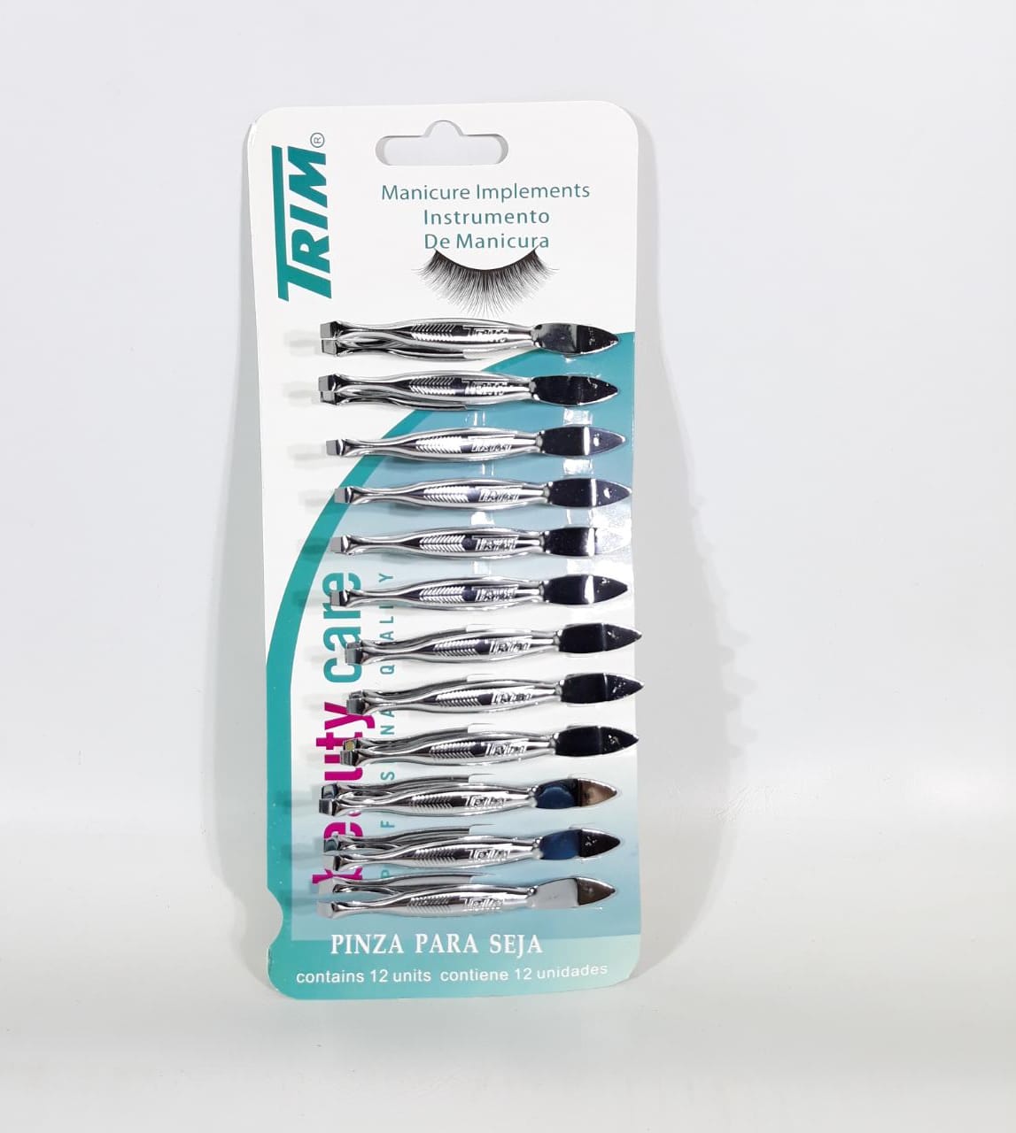 PINZA PARA CEJAS X12 UNIDADES - oncealpormayor