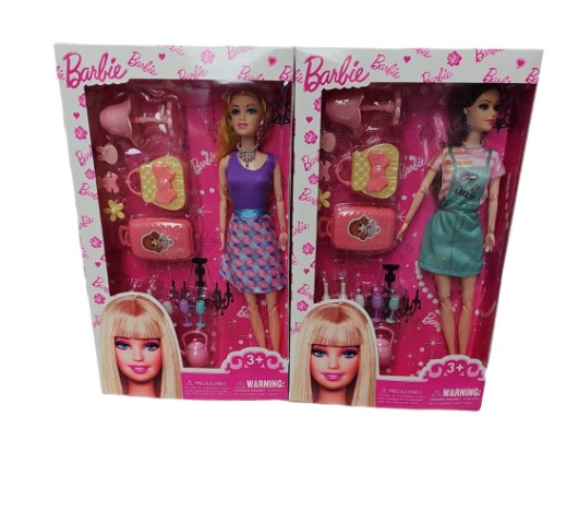 MUÑECA BARBIE CON ACCESORIOS - oncealpormayor