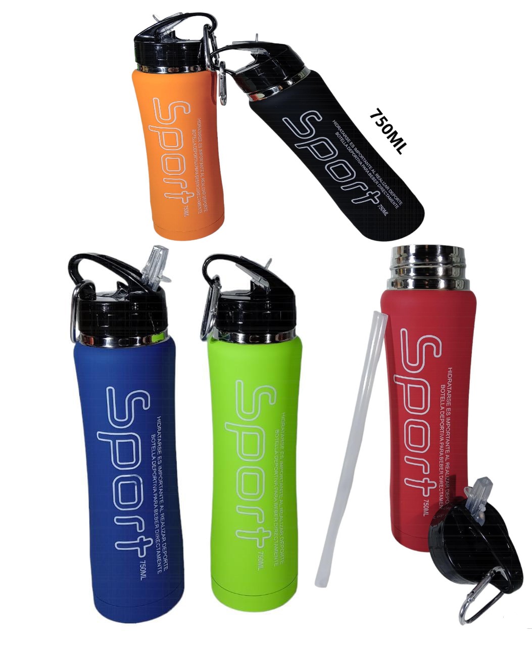 TERMO SPORT 750ML COLORES - oncealpormayor