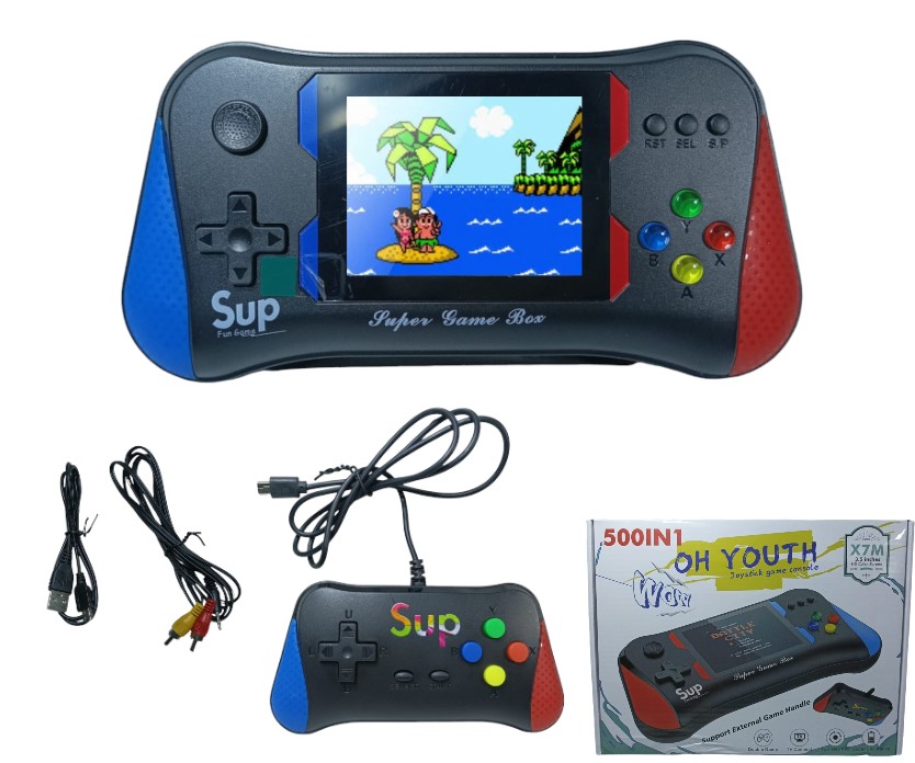 CONSOLA SUP CON JOYSTICK 500 EN 1 - oncealpormayor